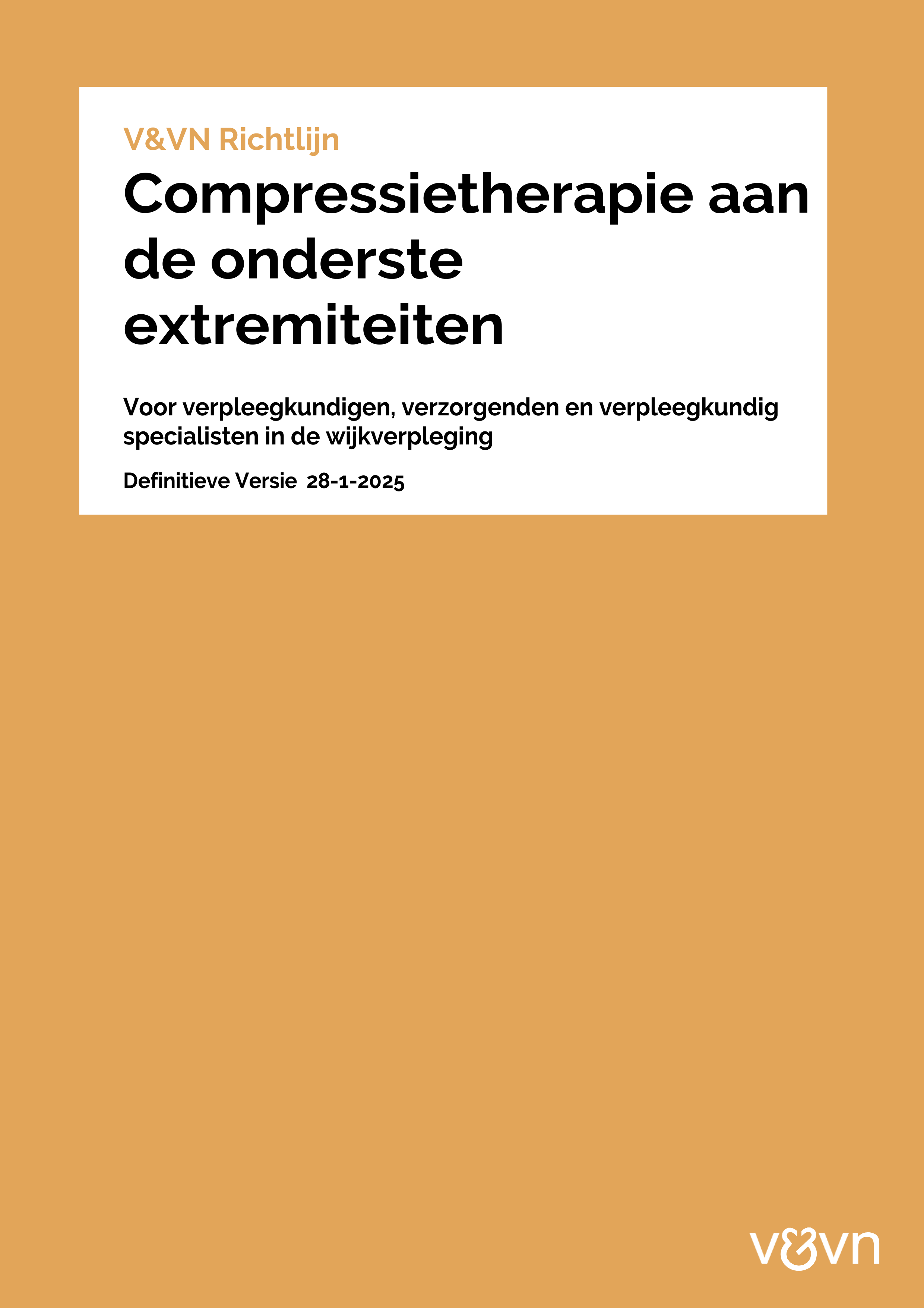 Compressietherapie aan de onderste extremiteiten | Eduwond